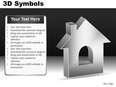 3d Symbols Powerpoint Presentation Slides Db Templates Powerpoint