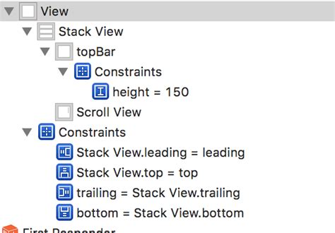 Keeping An Image View Out Of Scrollview Scope Xcode Swift Stack