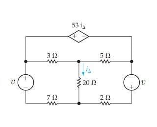 Mesh Current Analysis With Dependent Voltage Source Physics Forums