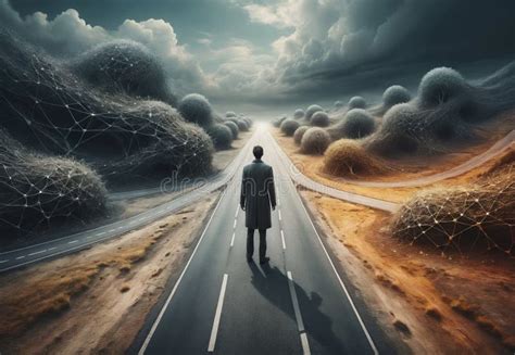 The Theme Of Choice And Decision Making Is Revealed Through Many Roads Diverging In Different