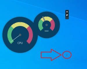 Añadir Widget de CPU y RAM en Escritorio Windows