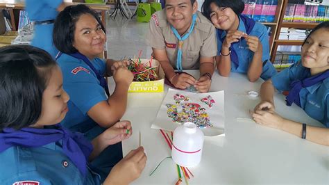 กิจกรรมลดเวลาเรียน ห้องสมุดโรงเรียนกระบุรีวิทยา