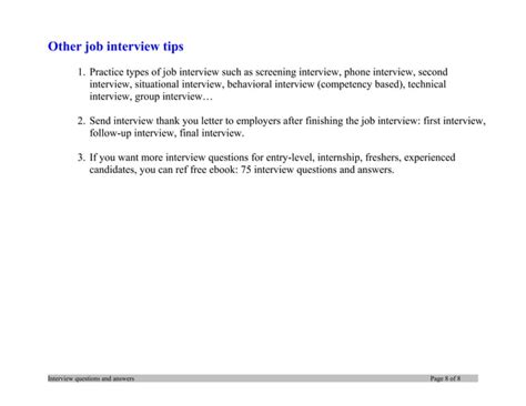 Top 5 Geotechnical Engineer Interview Questions With Answers Doc