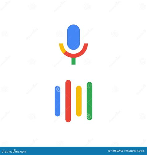 Voice Assistant Interface Of A Personal Assistant Microphone Icon And