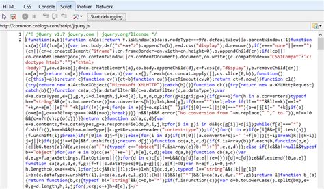 Ie Javascript 进阶调试 微软互联网开发支持 博客园
