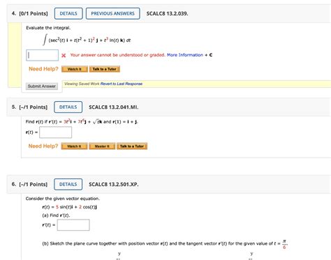 Solved 4 [0 1 Points] Details Previous Answers Scalc8