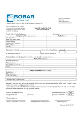 Payment Order Form Blank Fillable Template Fill Out Print