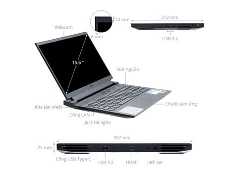 Laptop Dell G Ryzen H GB GB FHD EDG VN