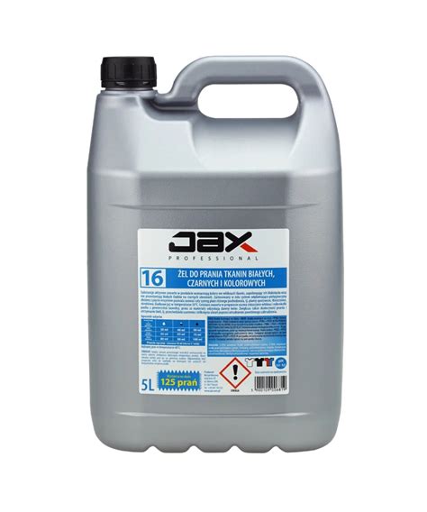 Enzymatic Washing Gel Jax Professional 16 5l Wamma