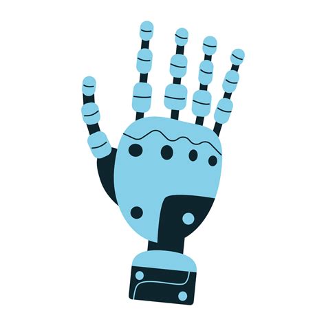 Robot Arm Mechanical Hand Vector Design Vector Art At Vecteezy