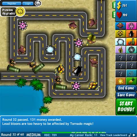 Bloons Tower Defense 4 Online