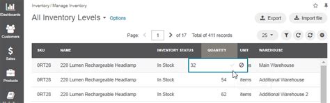 Manage Inventory Levels In The Back Office Orocommerce Orocrm And