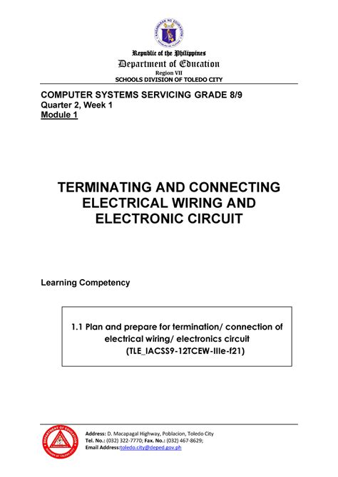 Module 1 Ict Module 1 Department Of Education Region Vii Schools