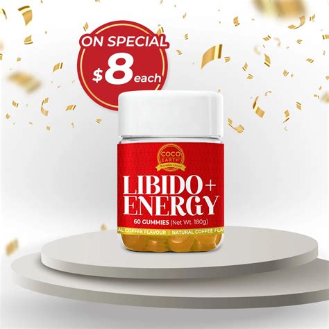 Coco Earth Gummies 60 Libido Energy