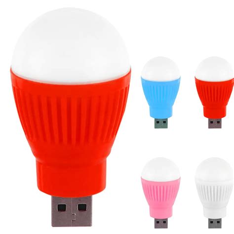 5V USB LED Lamp 5730SMD Led Bulb 360 Degree White Pibk Red Blue Energy Saving Light LED USB