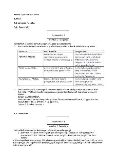 Format Laporan Hplc Pdf