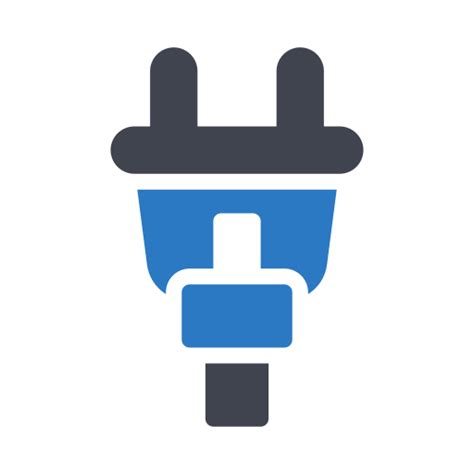 Connector Generic Blue Icon
