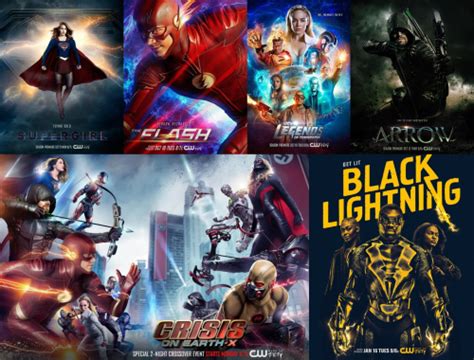 Create A Year Arrowverse Projects Ranked Tier List TierMaker