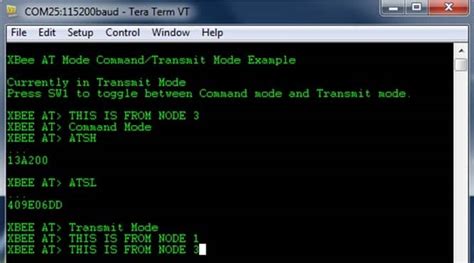 Xbee At Mode Transmit And Command Mode Example Rf And Wireless Digikey Techforum An