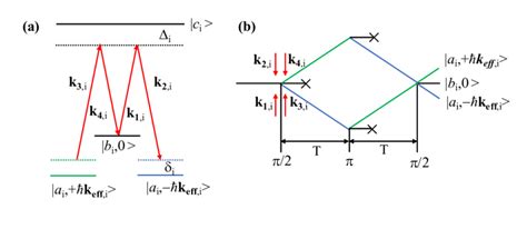 Schematic Diagram Of The Double Diffraction Raman Interference A