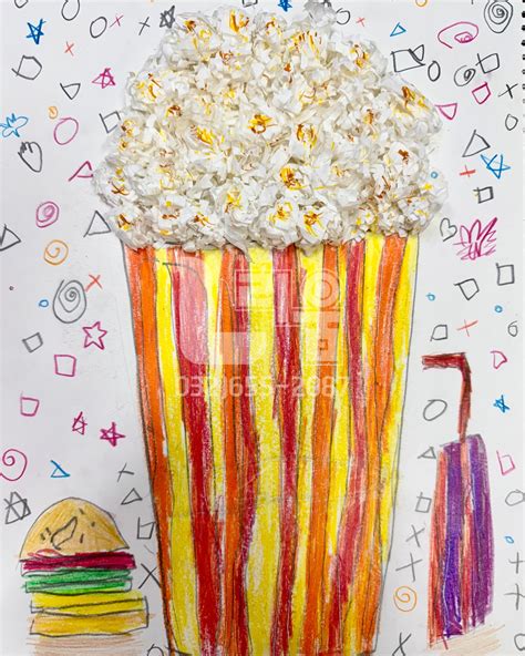 신중동 리움미술 심원초미술꿈마을미술연화마을미술위브미술리첸시아미술춘의동유초등미술예중예고창의융합실험미술 팡 팡 팝콘만들기 수업🌽 아이들이 직접 손으로