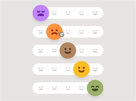 Freud V2 Ai Mental Health App Mood Slider Component Variant By