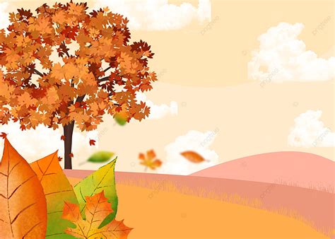 가을 붉은 단풍 떨어지는 나뭇잎 배경 가을 수확 가을철 풍작 가을에 수확 배경 일러스트 및 사진 무료 다운로드 Pngtree