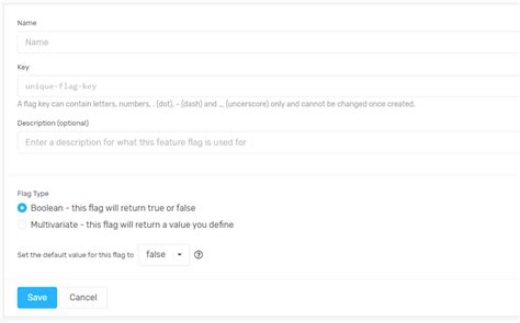 Creating A Feature Flag
