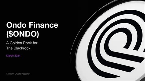 Ondo Finance Ondo Akademi Crypto Belajar Crypto