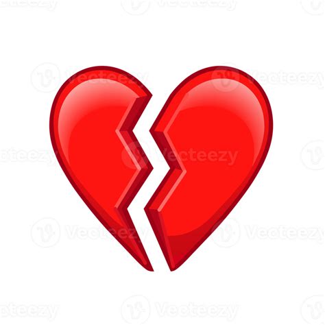 Broken Heart Emoji Pngs For Free Download