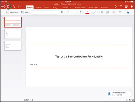 Uploading From Microsoft Powerpoint