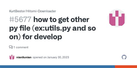 How To Get Other Py File Exutilspy And So On For Develop · Issue