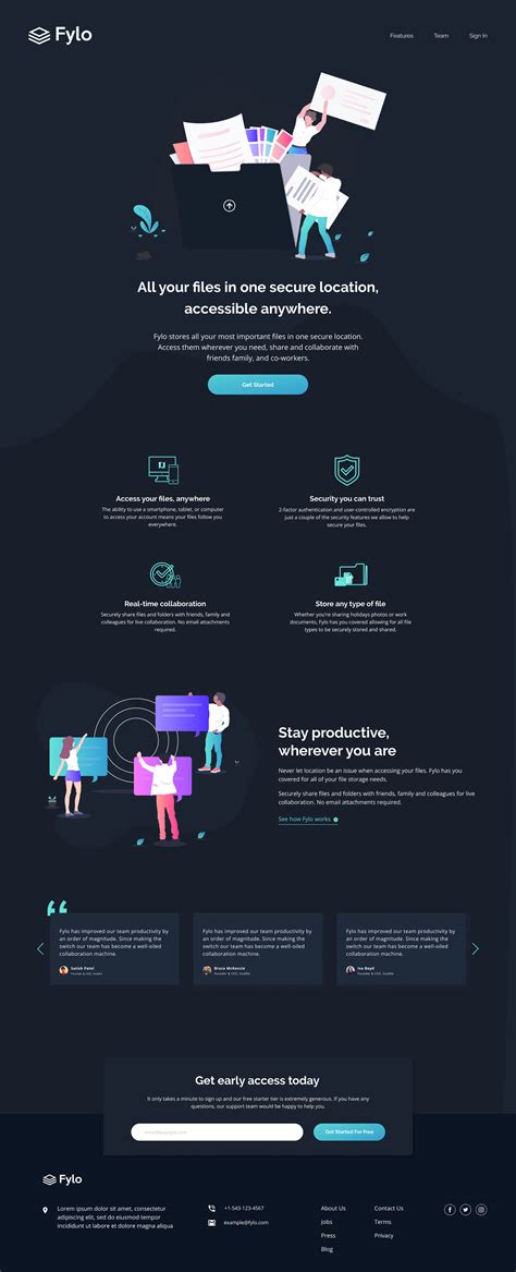 intégration html css js d une maquette ecf formation on behance