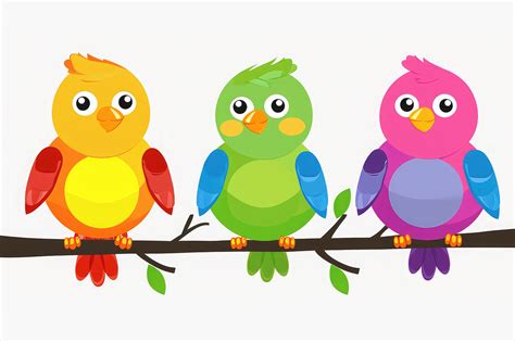 Birds Clip Art Graphic By Background Graphics Illustration · Creative