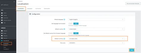 how to set default currency in prestashop hiddentechies