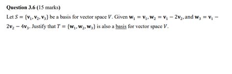 solved let {v 1 v 2 v 3 } ﻿be a set of linearly