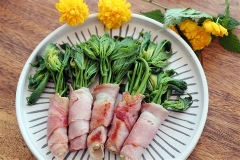 엄나무순 개두릅 요리 엄나무순 베이컨말이