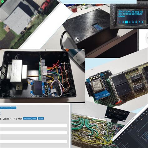 Wifi Lawngarden Sprinkler Controller Esp8266