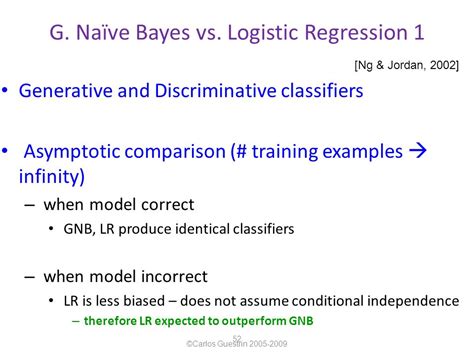 cse 446 gaussian naïve bayes and logistic regression winter ppt video