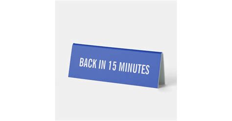 custom text and color table tent sign zazzle