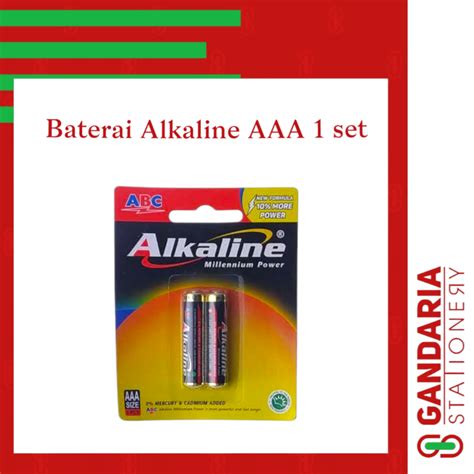 Jual Baterai Alkaline AAA Baterai Kecil Alkalin A3 Baterai Remot Shopee Indonesia