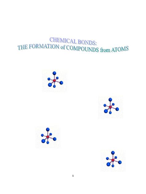 Chemical Bonding Pdf