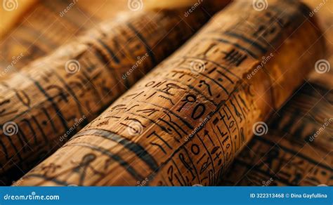 Hieroglyphic Writing Karnak Egypt Stock Image