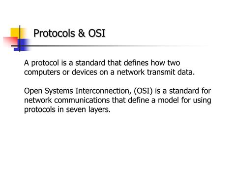 Ppt 3 Network Communication Standards Powerpoint Presentation Free Download Id 5964318