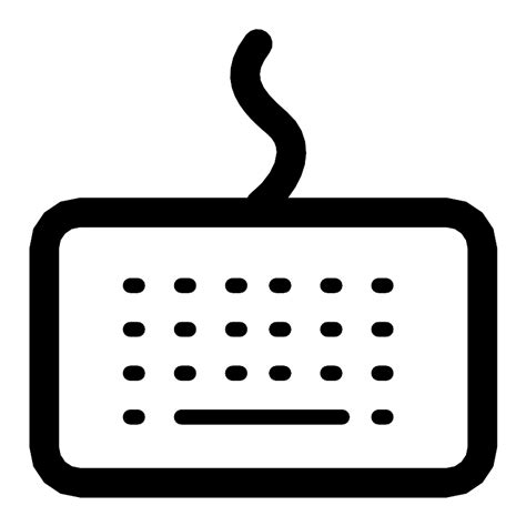 Keyboard Vector Svg Icon Svg Repo