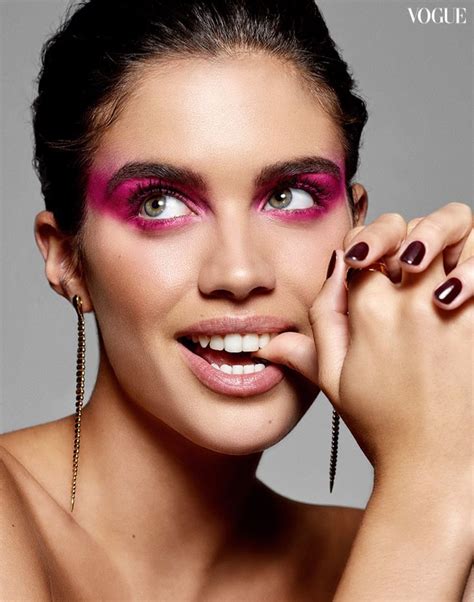 Sara Sampaio Vogue Thailand 2018 Cover Beauty Photoshoot Make