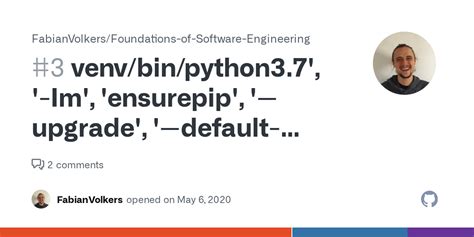 Venvbinpython37 Im Ensurepip Upgrade Default Pip Returned Non Zero Exit