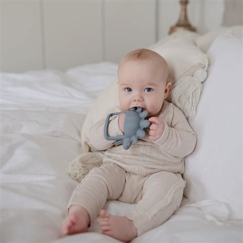 No Drop Dino Teether Tradewinds Mushie