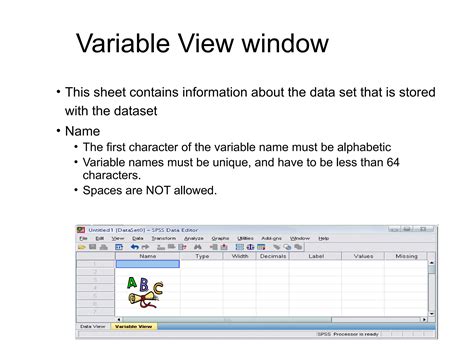 Spss Briefintroduction Spss Introduction Biostatistics Biostatistics Spss Window Spss Data