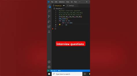 Pythoncodinginterviewquestionsytshortsviralvideoviralshorts